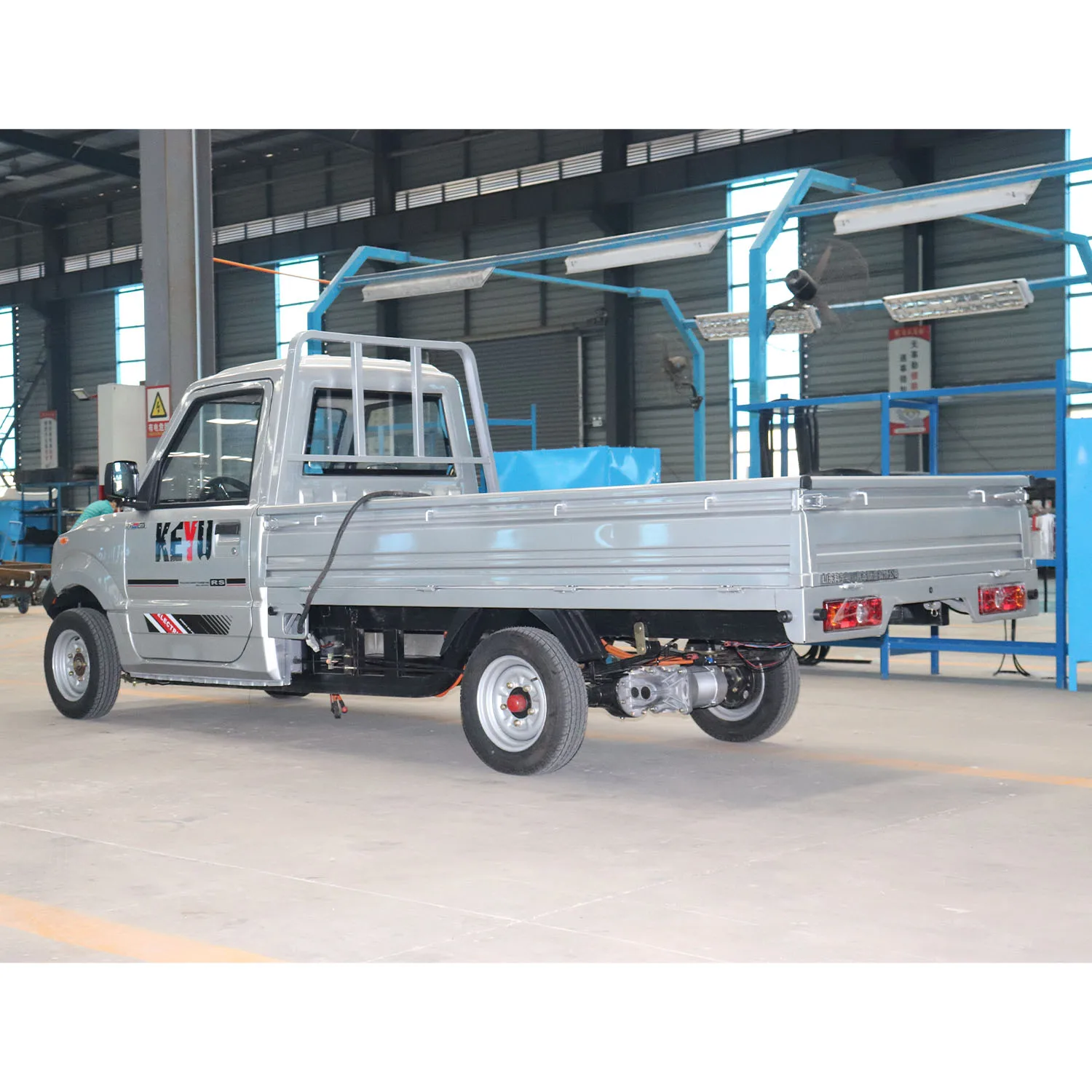 Keyu Rear Mounted Small Electric Pickup Car Adult Vehicle Truck Small ...
