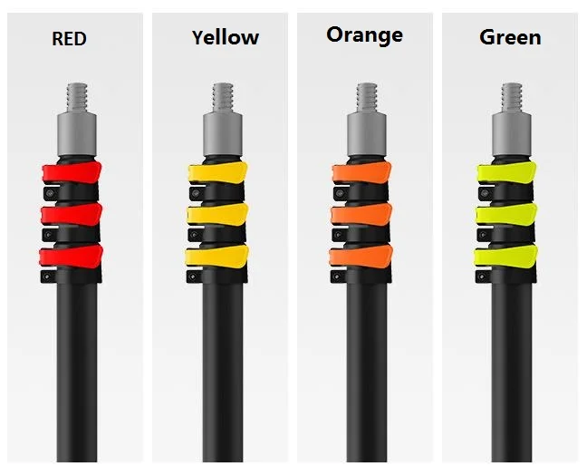 Aluminum Telescopic Pole With Spring Button Lock Aluminum Telescopic ...