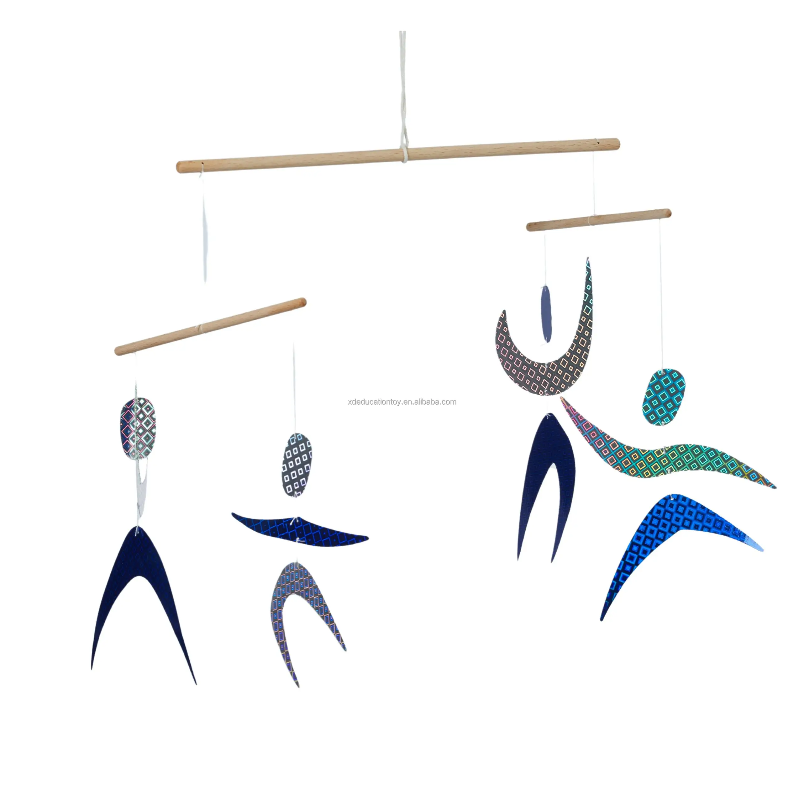 Visual Mobile Series Diy Dancer Mobile Classic Blue Montessori ...