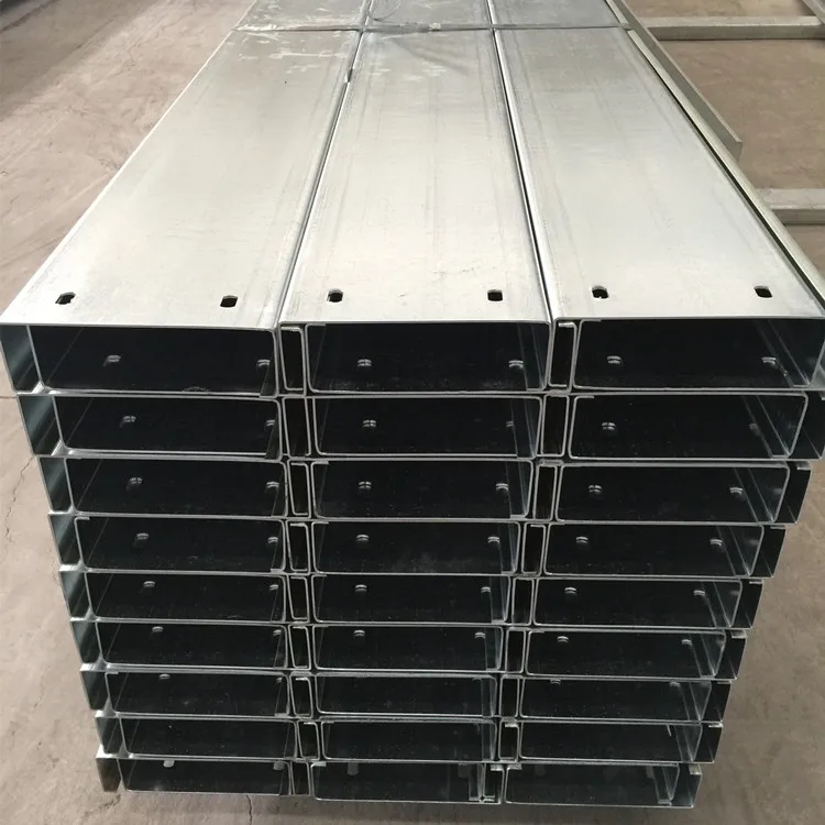 C Channel 50x50x5 Galvanized C Purlin Jis Channel Steel Sizes Suppliers