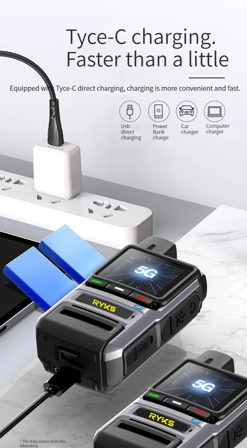 Global-intercom 4g Poc Internet Two-way Radio Mini Sim Card Walkie ...