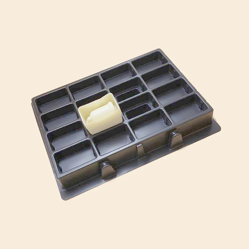 KEYMY TP-13 Hardware Blister Pack Trapped Blister Black Turnover Tray ...