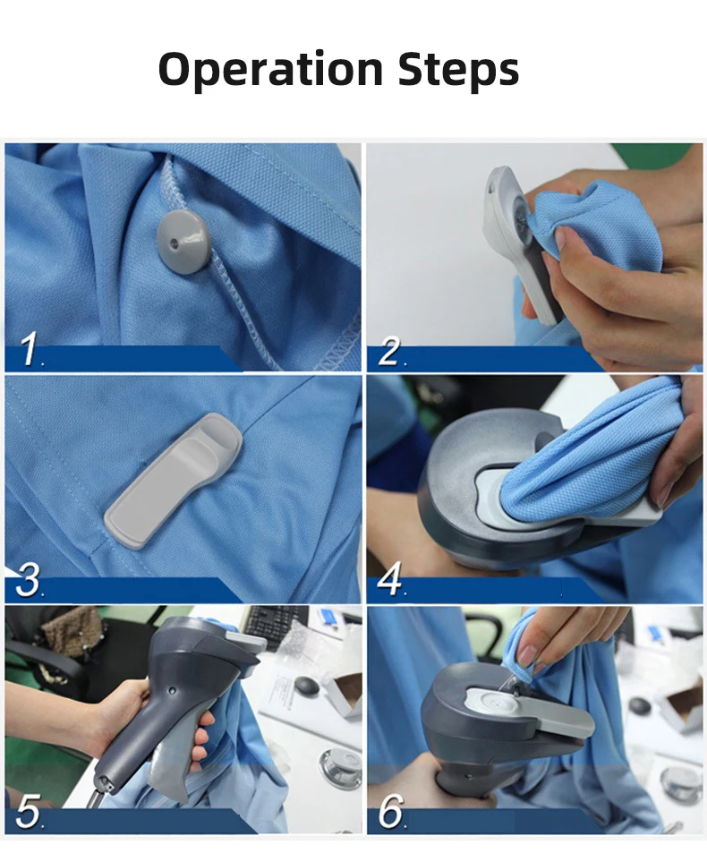 Wholesale Anti Theft Rfid +eas Hard Tag For Clothes Apparel Garment ...