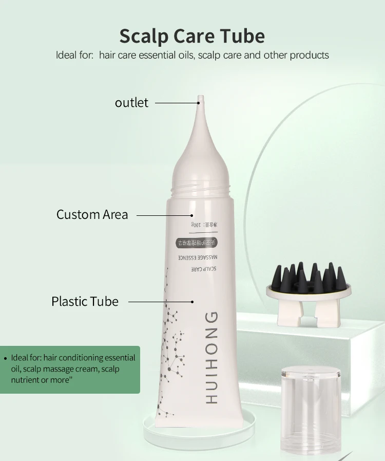 China Unique Design Tube for Scalp Care - Squeezable Plastic Soft Tube