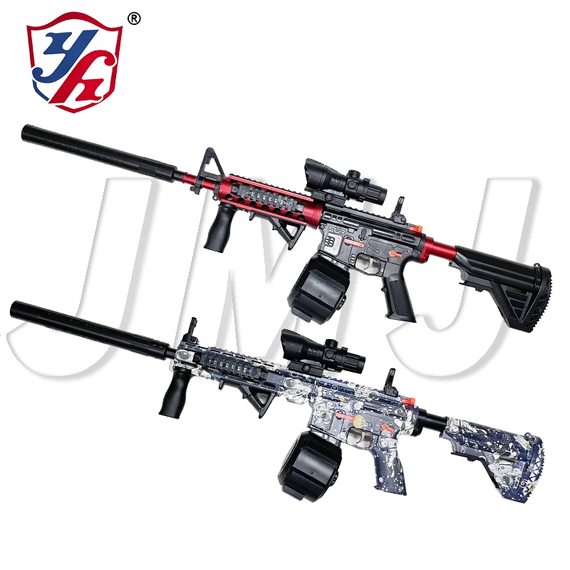 Hot Sells M416 M4A1 Electric Gel Blaster Ball Gun Support Color Customization TikTok Same Style ...