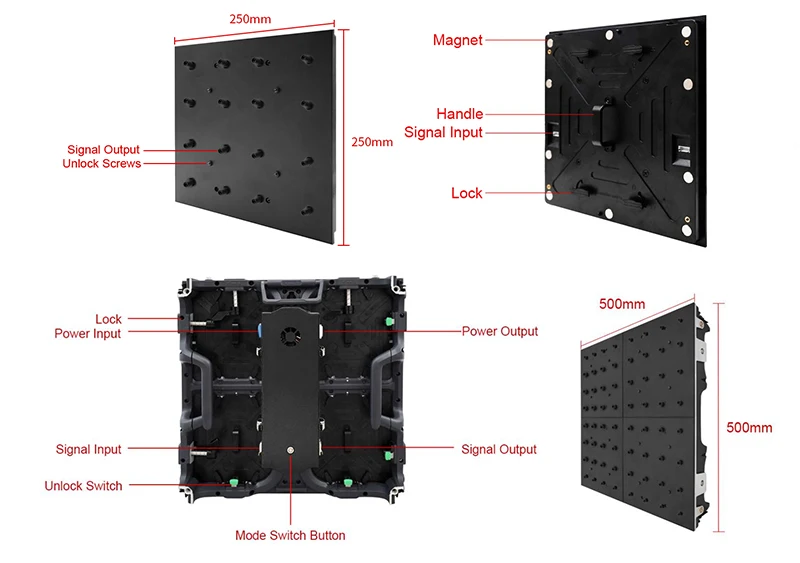 Nice Stage Light - LED Pixel 3D Matrix for Interactive Displays