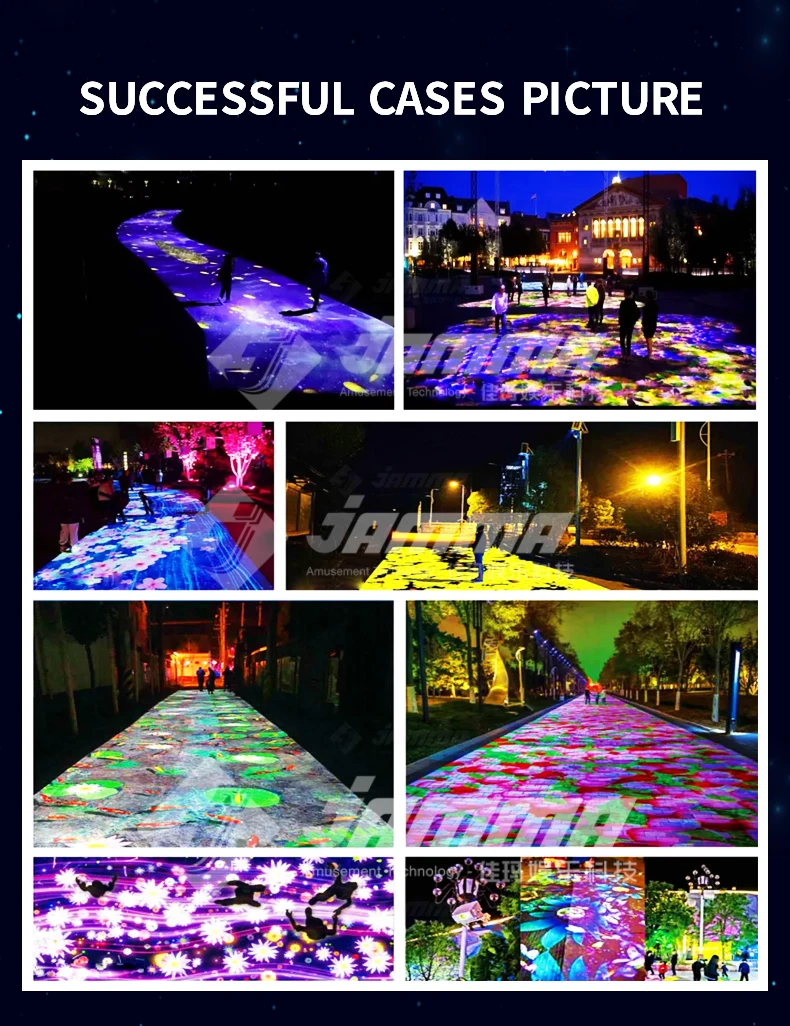 All-in-one Outdoor Interactive Projection Equipment by JAMMA