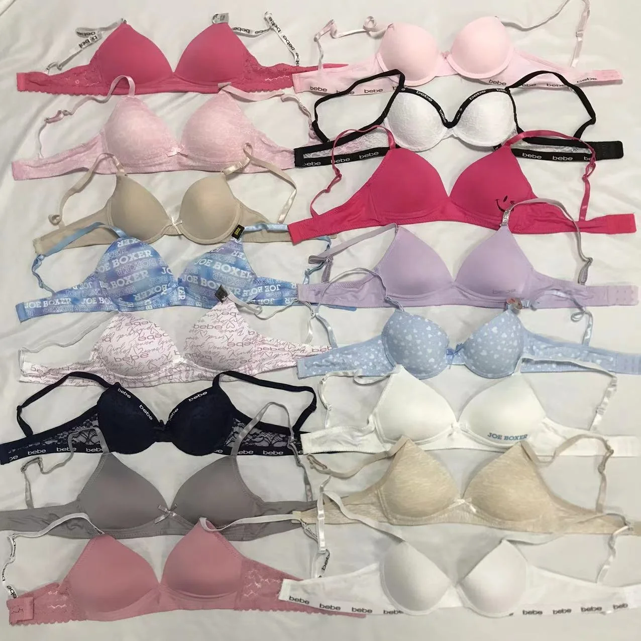 Wholesale Teenage Girl's Bras Comfortable Female Lingerie Cotton ...