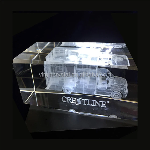 Cheap K9 3d Laser Engraving K9 Crystal Truck Vehicle Model Optical K9 ...