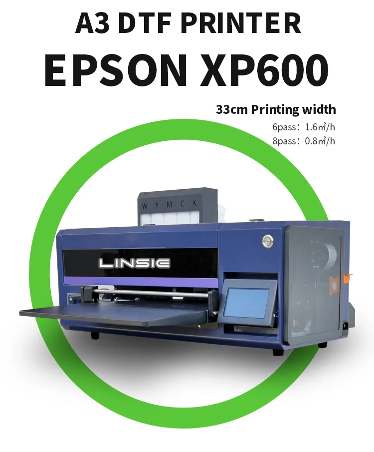 2025 XP600 Printhead A3 Desktop Printer 300mm Mini DTF Machine Latest ...