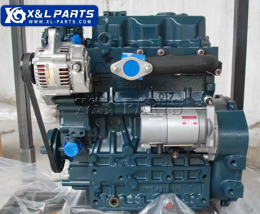Genuine New Kubota D722 Complete Engine Assy Kubota 3 Cylinder Diesel ...
