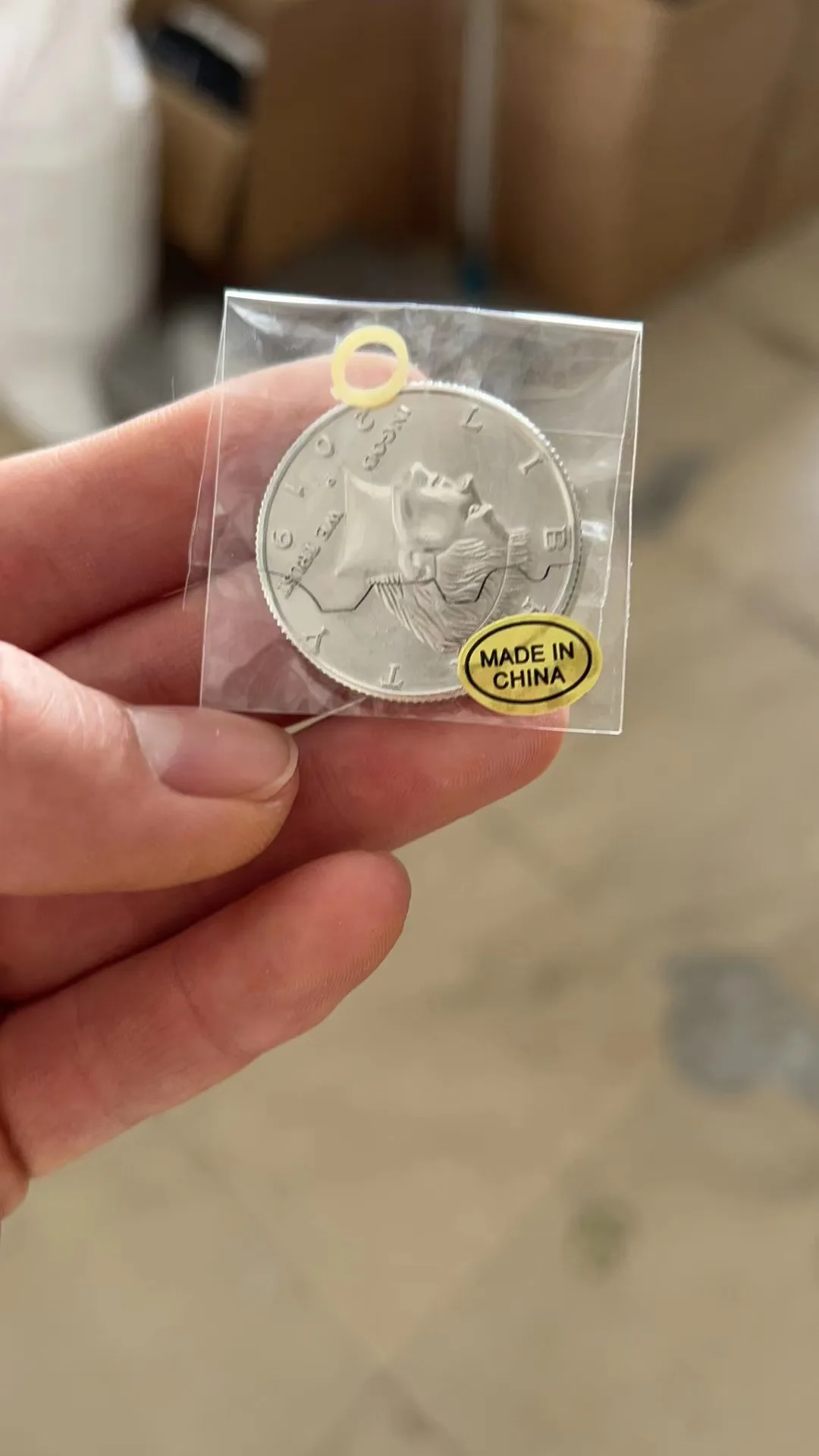 Classic Close Up Magic Bite Coin Folding Coin Trick Gimmick Prop - Buy ...