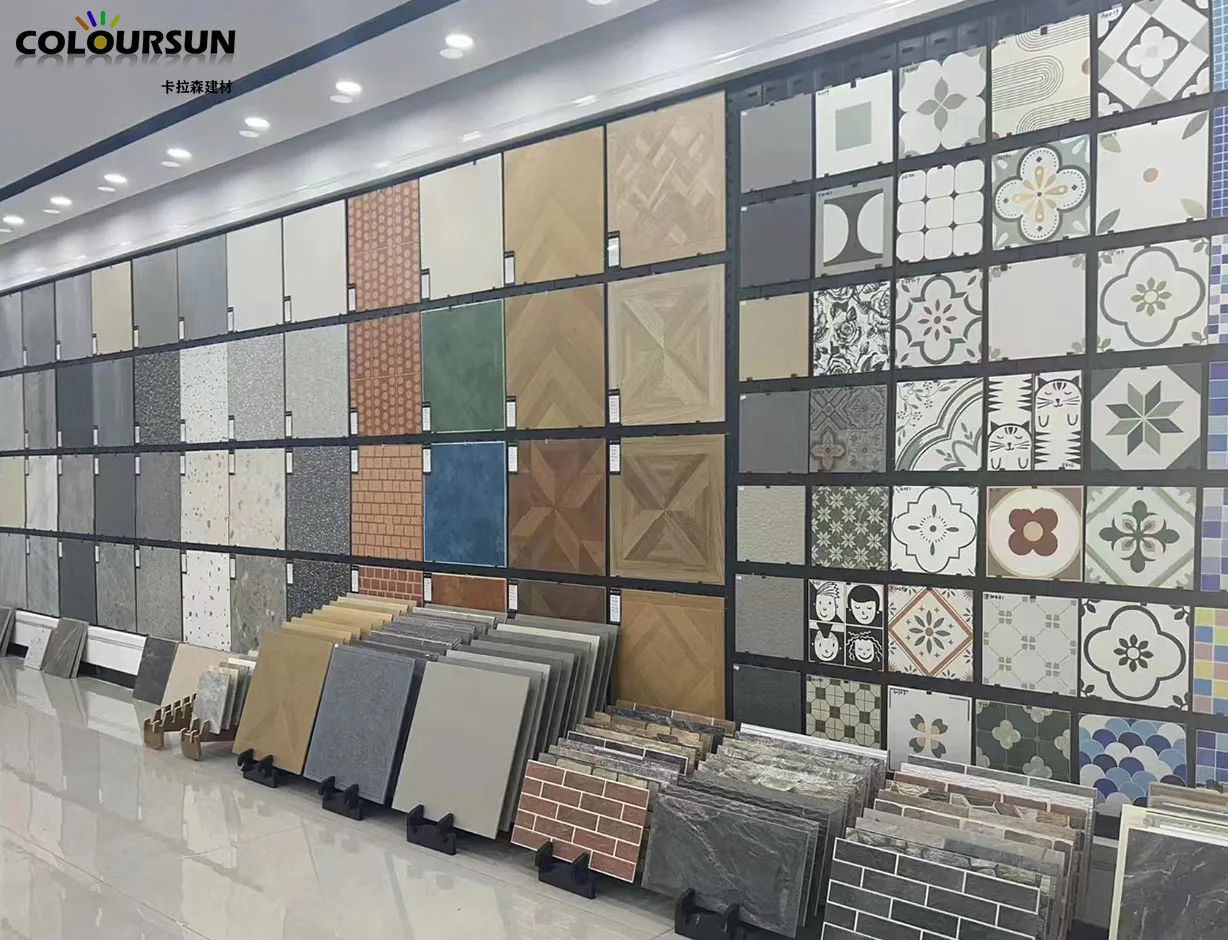 Golden Round Edge Marble Step Tile - Antibacterial Porcelain
