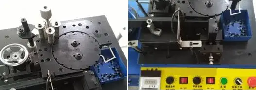 Vertical Mount Axial Component Cutting Bending Forming Machine Cut Bend ...