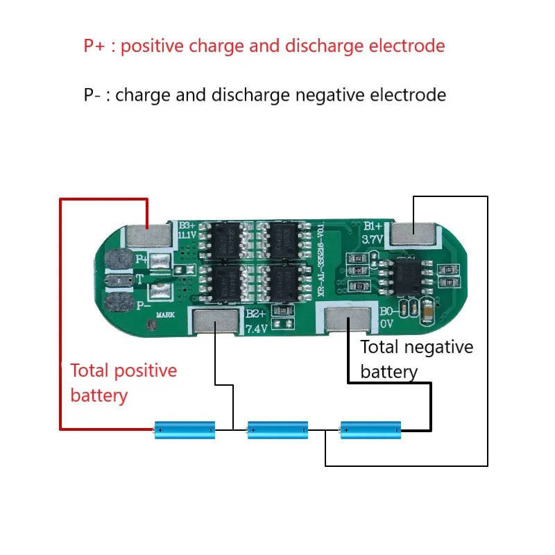 BMS 1s 2s 10a 3s 4s 4a 10a 20a - Reliable Battery Protection