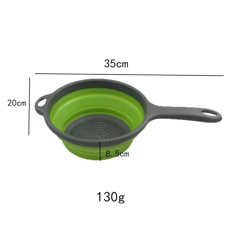 Eco-friendly Folding Vegetable Strainer - Durable & Versatile