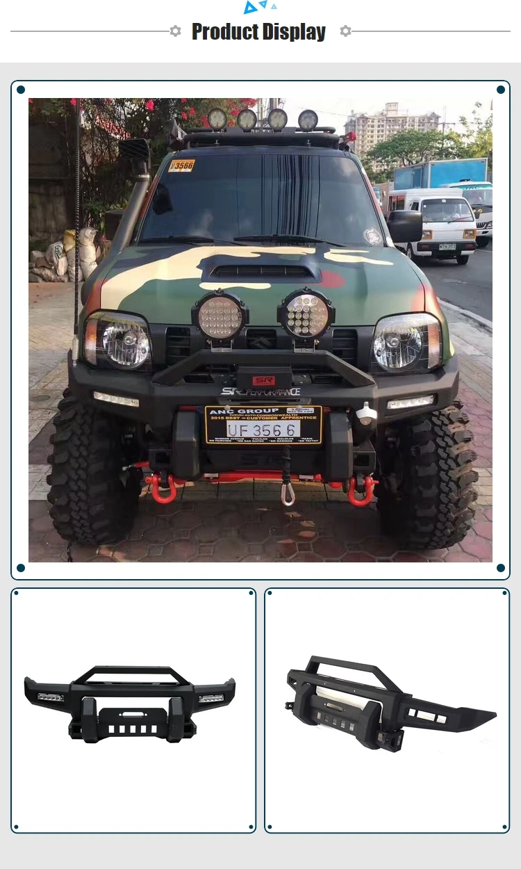 Big Promotion Hot Sale Guangzhou Quality Front Bumper For Suzuki Jimny ...