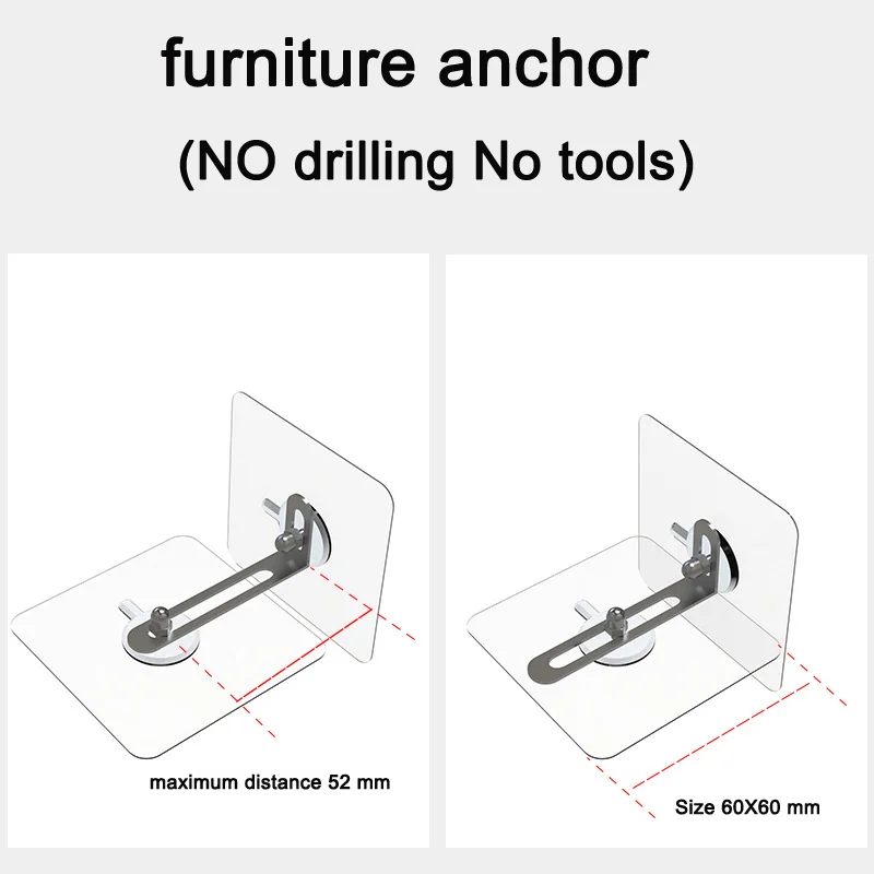 Cabinet Fixing Anti-Toppling Retainer - Safety & Convenience