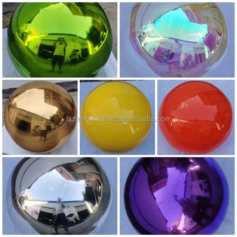 China Factory Giant Iridescent Hanging Sphere Floating Advertising ...
