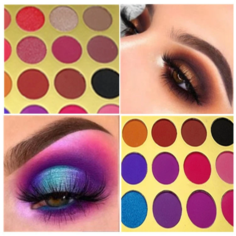 35 Color Eyeshadow Eye Shadow Palette Shimmer Matte Eye Shadow Pro Eyes ...