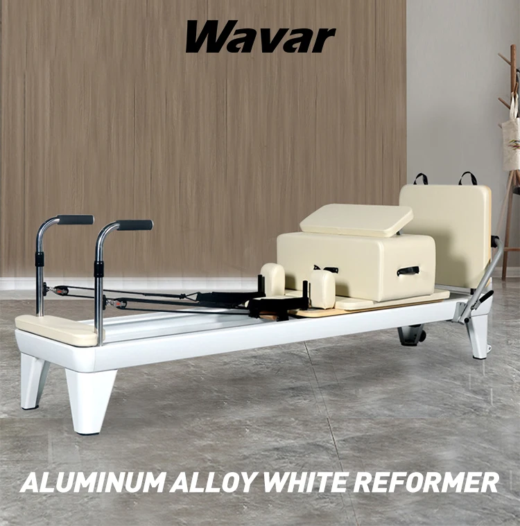 Sale Health Price Beds Pilates Body Building Reformer Commercial White ...