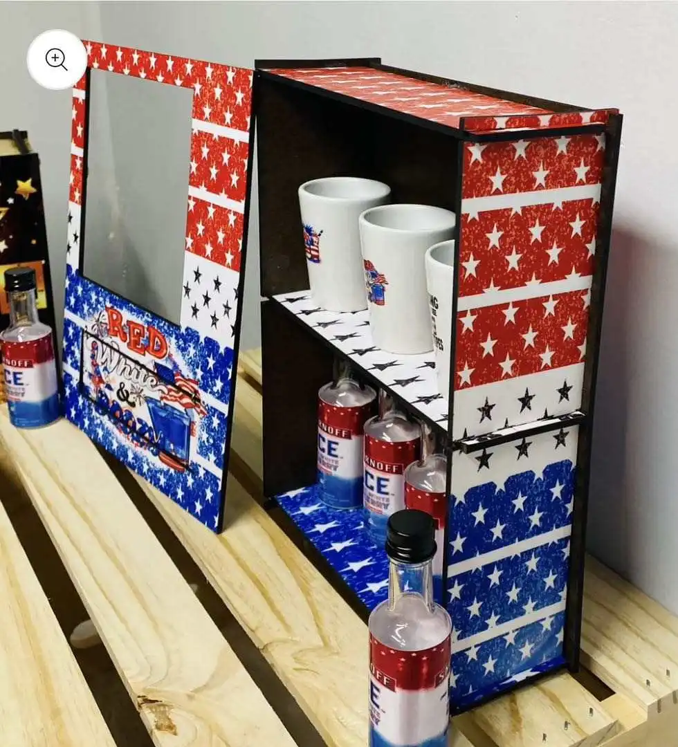 Factory Price Custom Mdf Blank Sublimation Mini Vending Machine ...