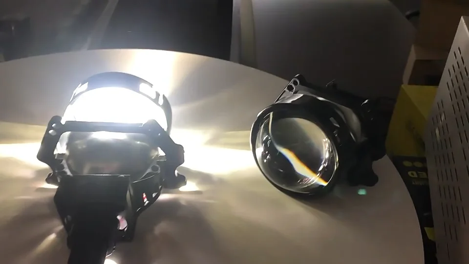 Auto Headlamp Retrofit 65w Bi Led Projector Lens H7 Non Destructive 3 ...