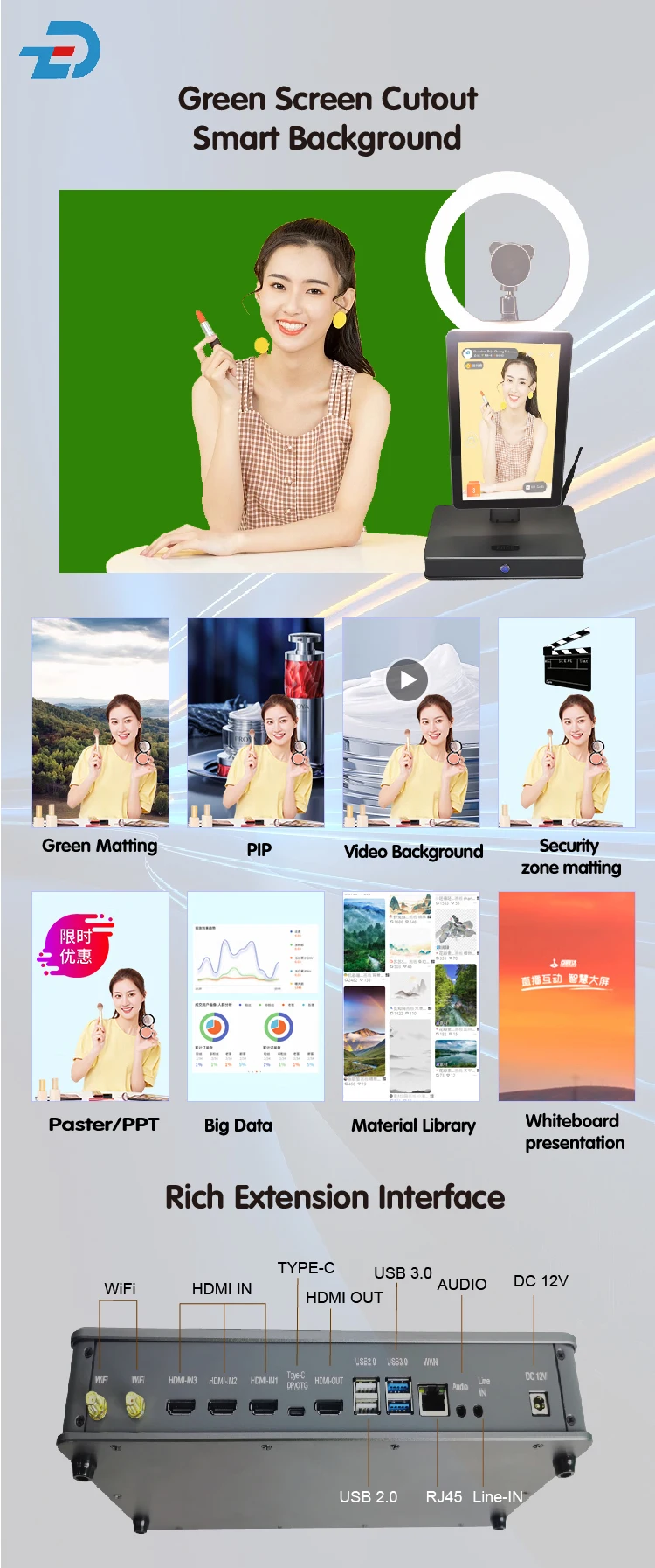 All-In-One Live Streaming Broadcast Machine for LinkedIn Facebook ...