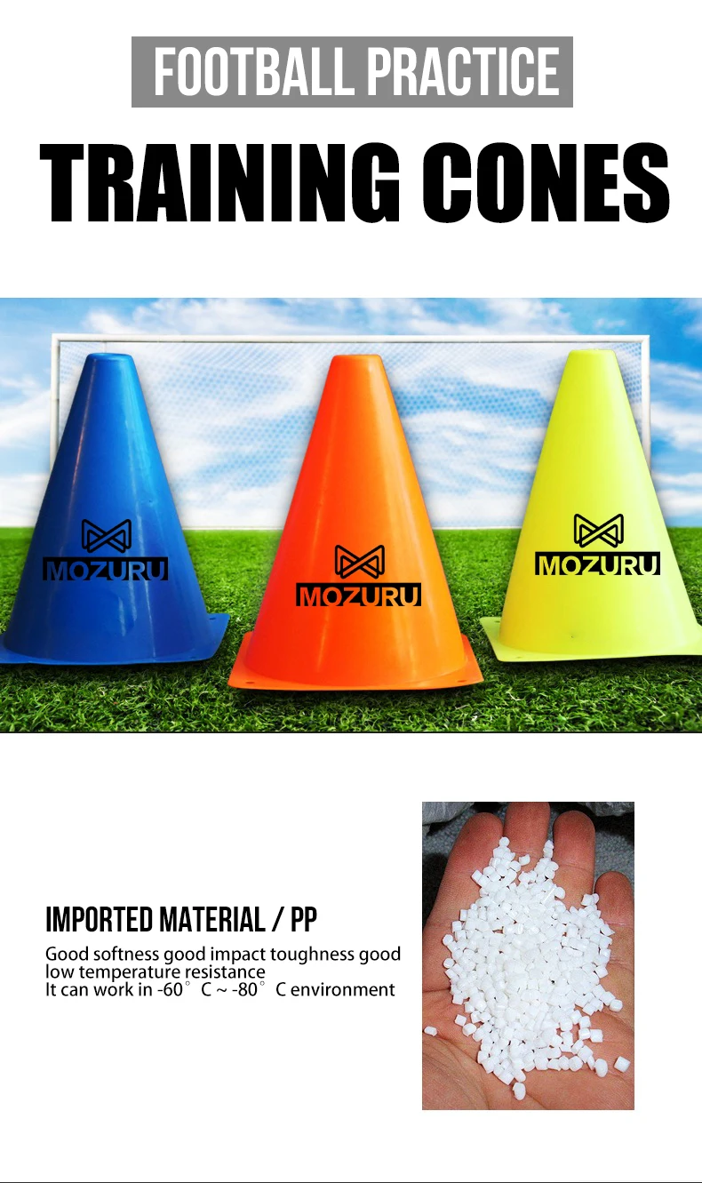 Mozuru Football Cones Agility Cones Set Combo Full Football Soccer ...