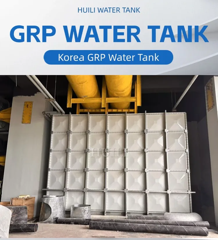 Square Water Tanks 10000 Litre GRP Panel Water Tank 100000 Liter FRP ...