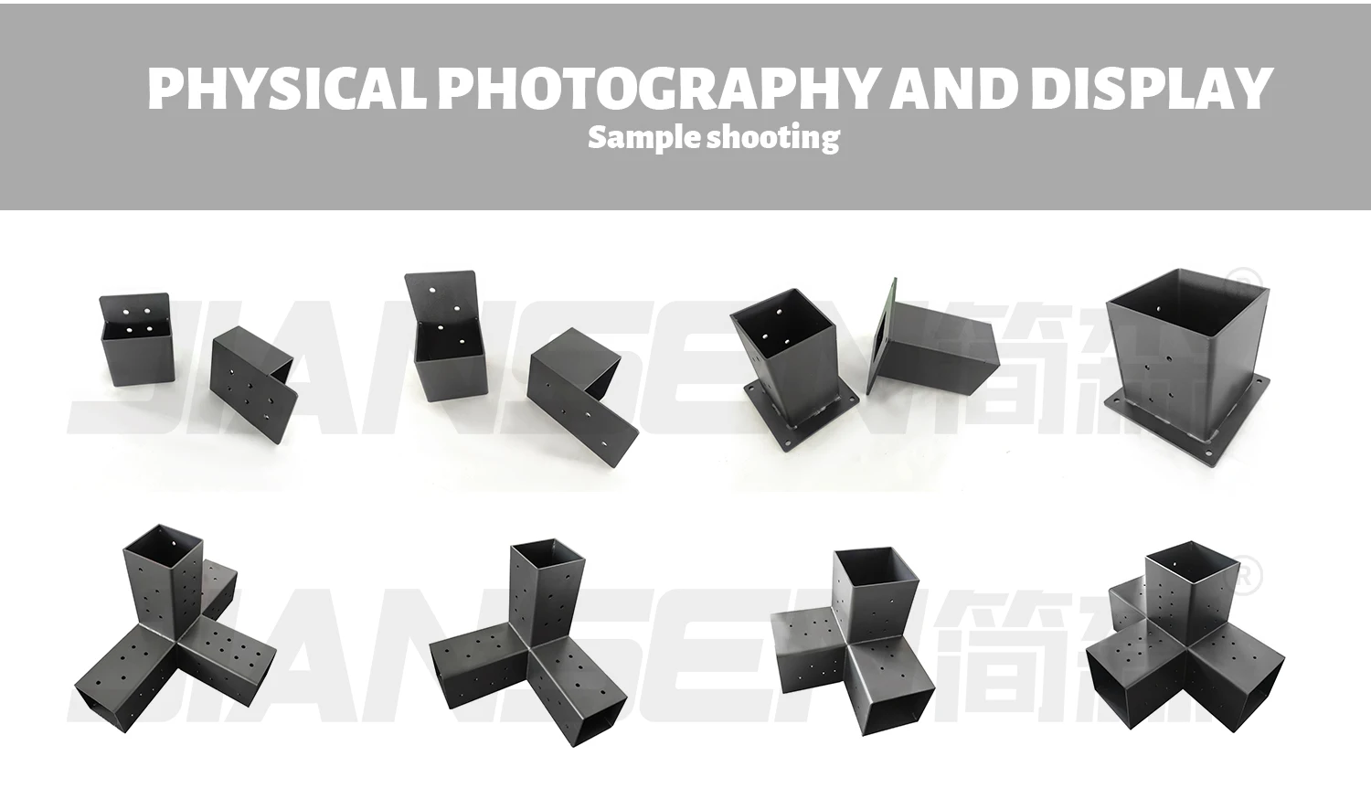 Modular DIY Pergola Brackets Kit - Durable & Easy Assembly