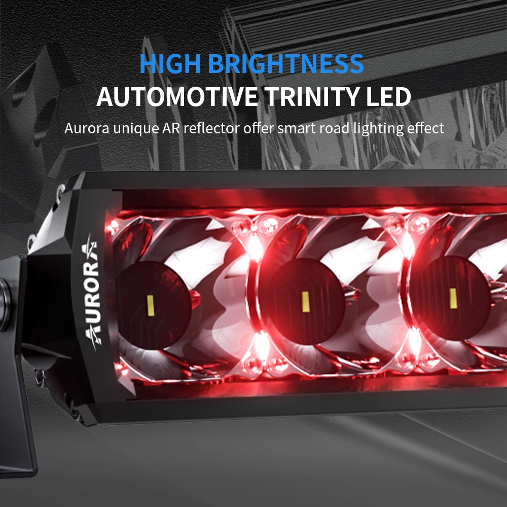AURORA RGB LED Light Bars - Durable & Bright Offroad Lighting
