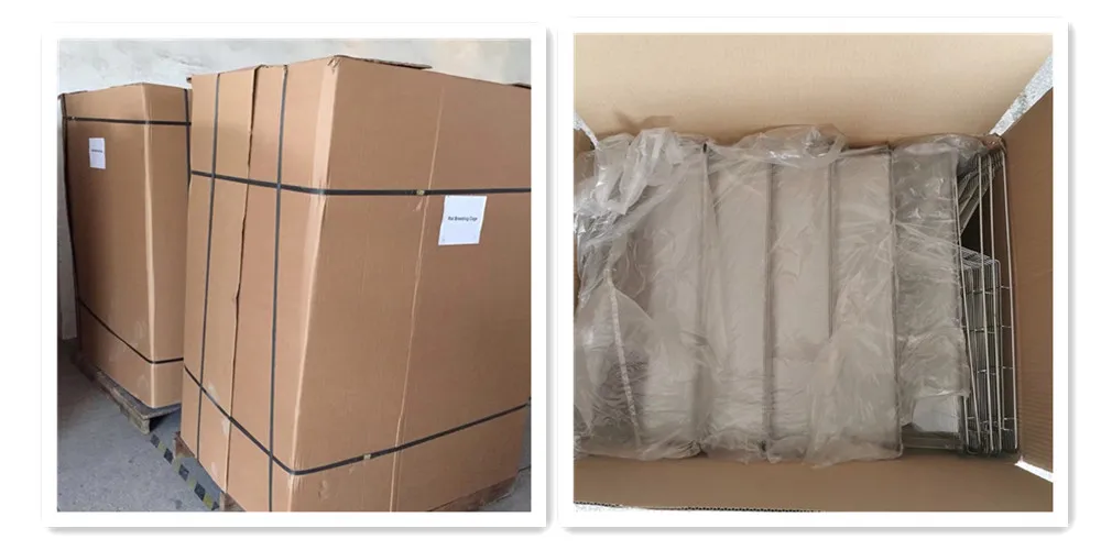 Laboratory Stainless Steel Animal Rabbit Breeding Cages With Rack Shelf ...