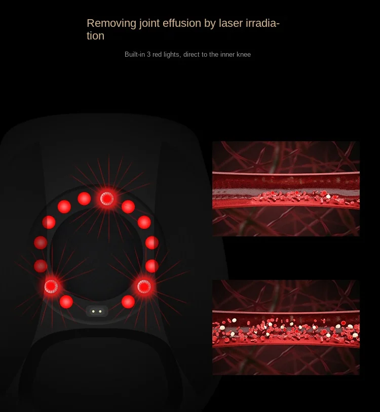 Physiotherapy Thermal Electric Knee Massager Pain Relief Machines With ...