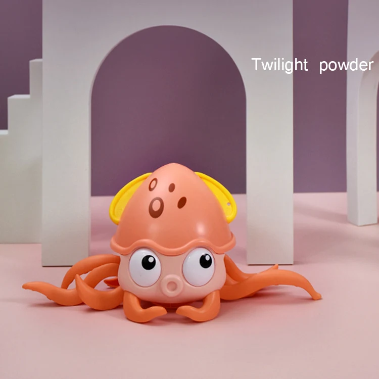 Lovely Design 2in1 Walking Baby Shower Wind Up Octopus Clockwork Bath ...