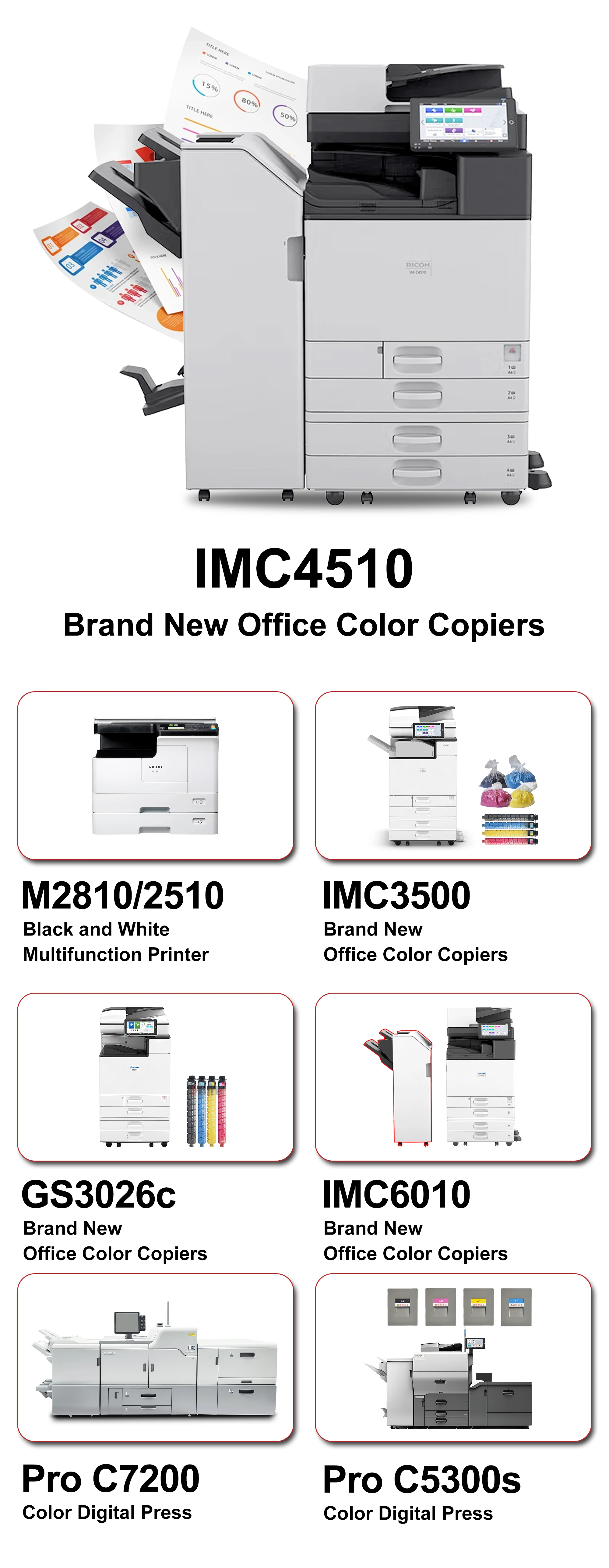 Brand New MC2000 A3 Color Laser Printer Copier Scanner - Versatile ...