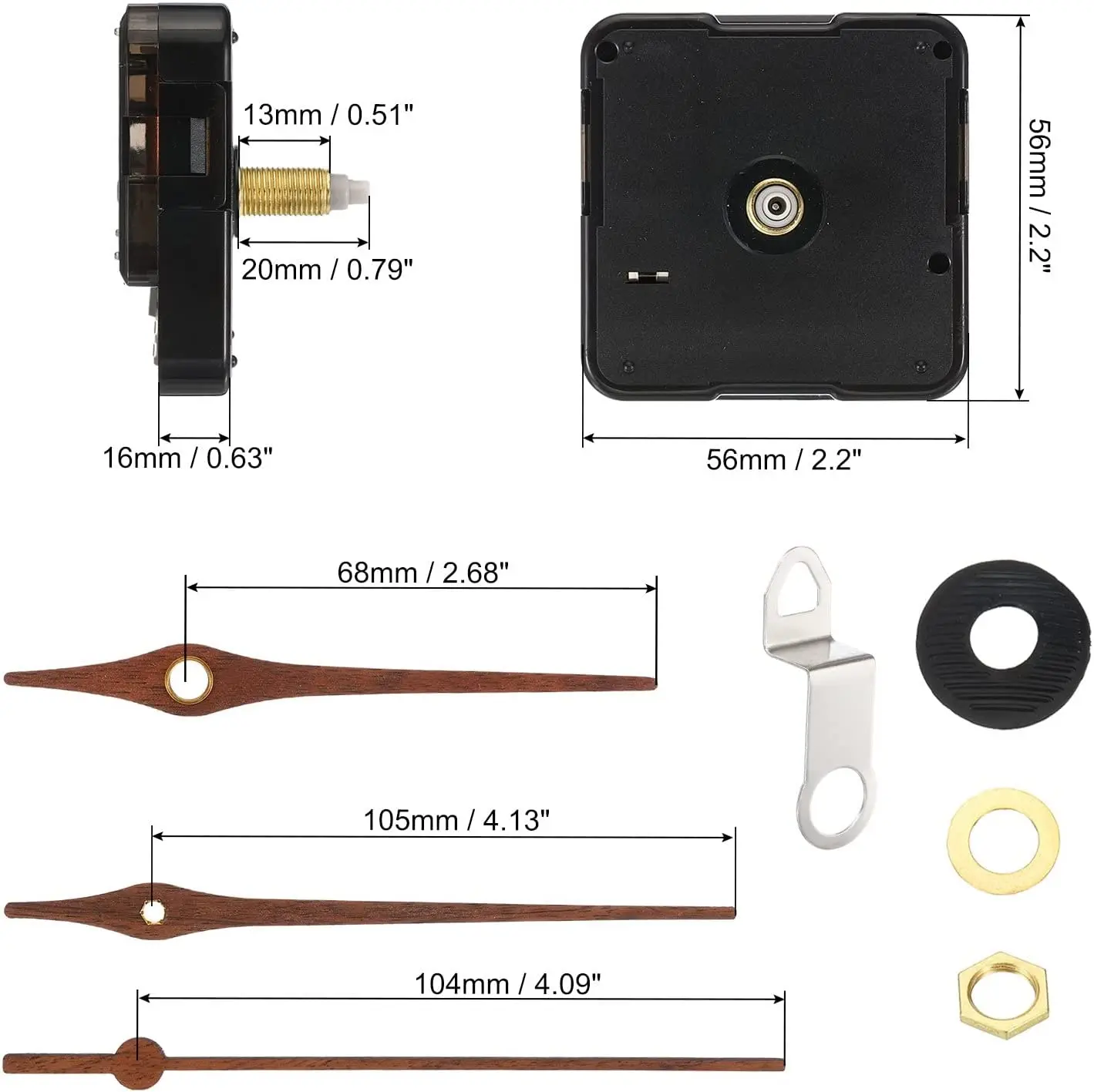 Quartz Clock Movement DIY - Repair & Replace Mechanism