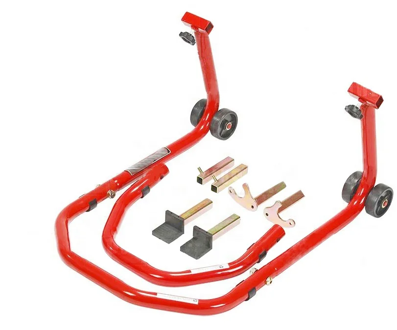 Universal Steel with V L Shape Adapters Patented All-in-One Motorcycle ...