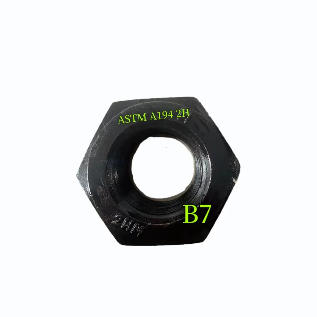 Chinese fastener ASTM A194 2H Heavy hex nuts 1/2 3/4 5/8 B7 on stock ...