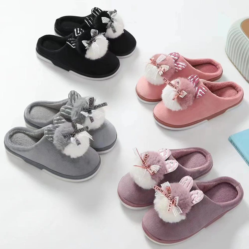 New Furry Chappal Custom Winter Sandal Ladies Warm Sleepers For Women ...