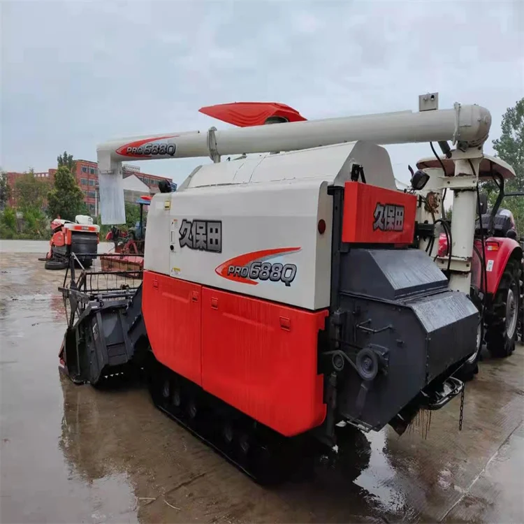 Kubota Pro688q Kubota Combine Harvester Gearbox Mini Combine Harvester ...