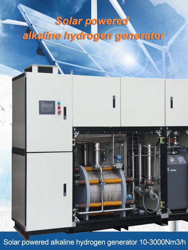 Hydrogen Generator Electrolyzer with Solar Energy for Power Generation ...