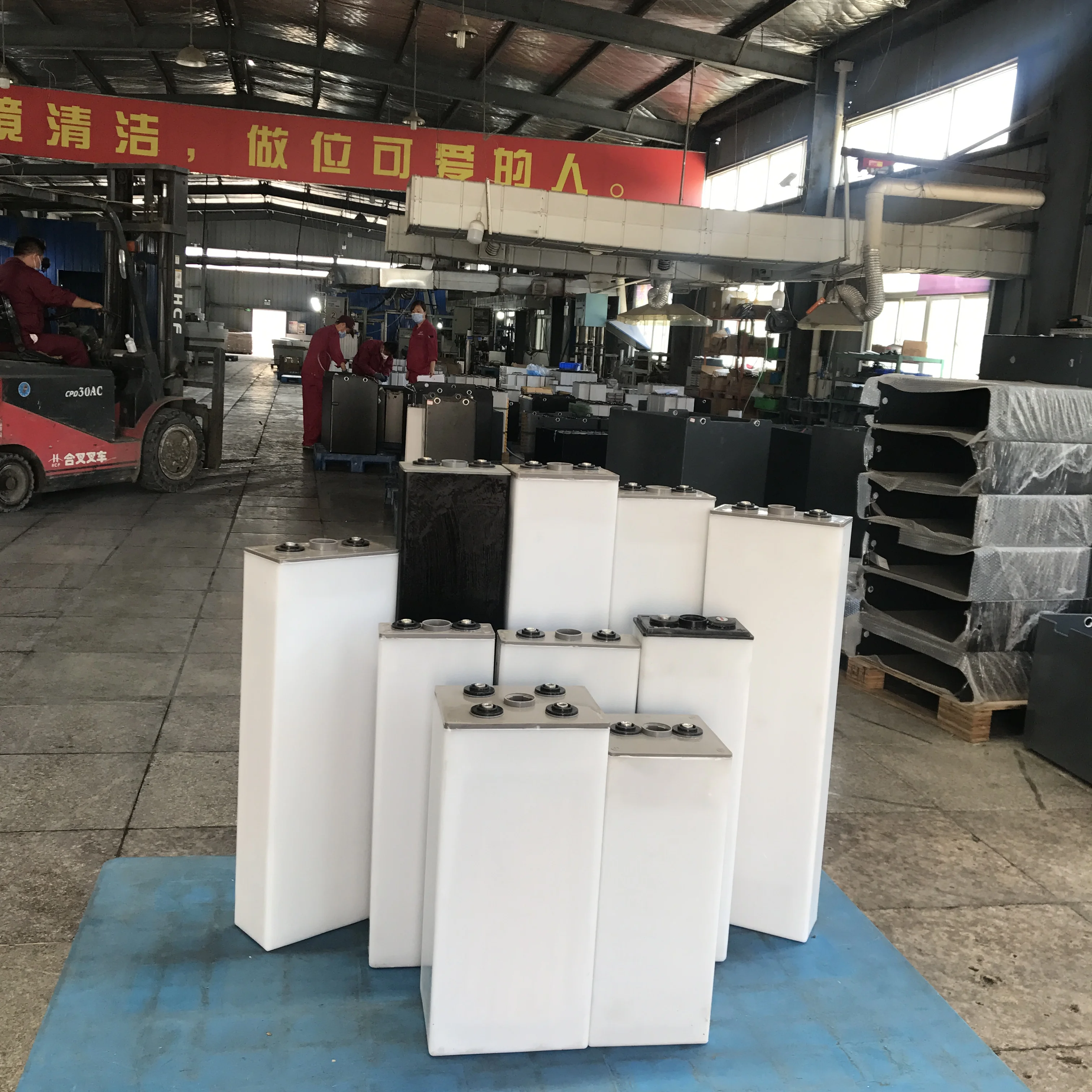 Forklift Battery Cell Rechargeabletraction Forklift Battery 2v 700ah ...