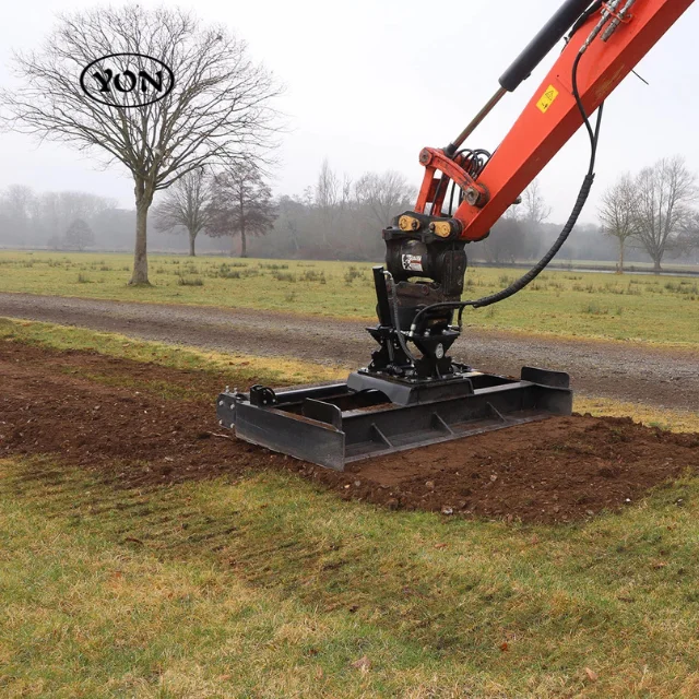 Heavy Duty Leveling Beam with Roller Tilting Grading Beam