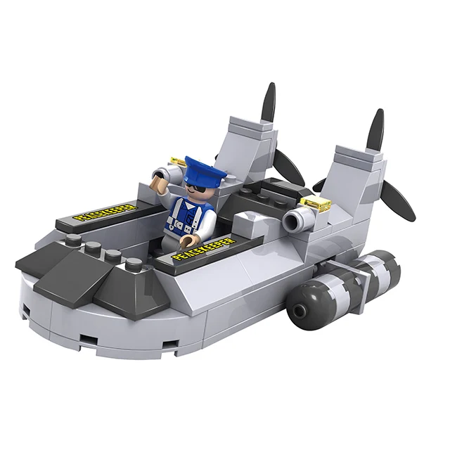 Cogo 8 In 1 Plus 3 In 1 Educational Kids Multi-assemble Warship Battle ...