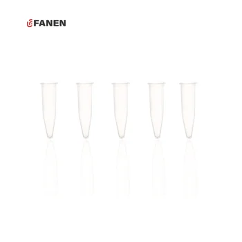 Fanen 1.5ml Clear Plastic Microcentrifuge Falcon Tube Mct Conical Micro ...