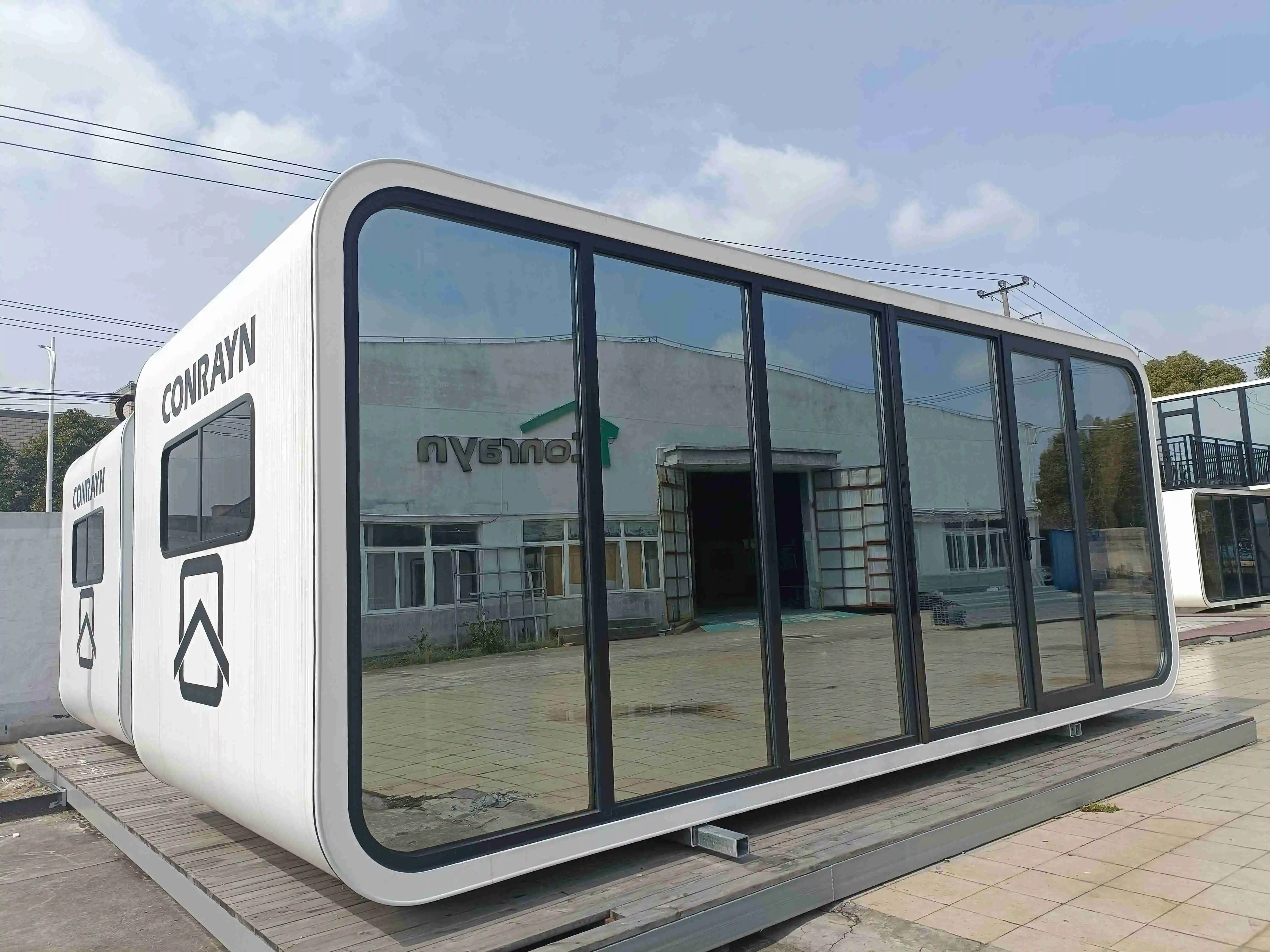 Mobile Coffee House Bar Prefab House Modern Cafe Pod Entertainment Bar ...