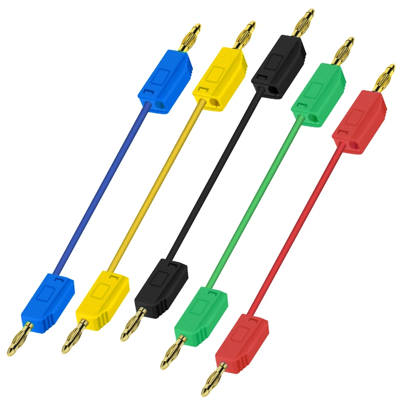 2mm Banana Plug Test Leads - Reliable Cables for Experiments