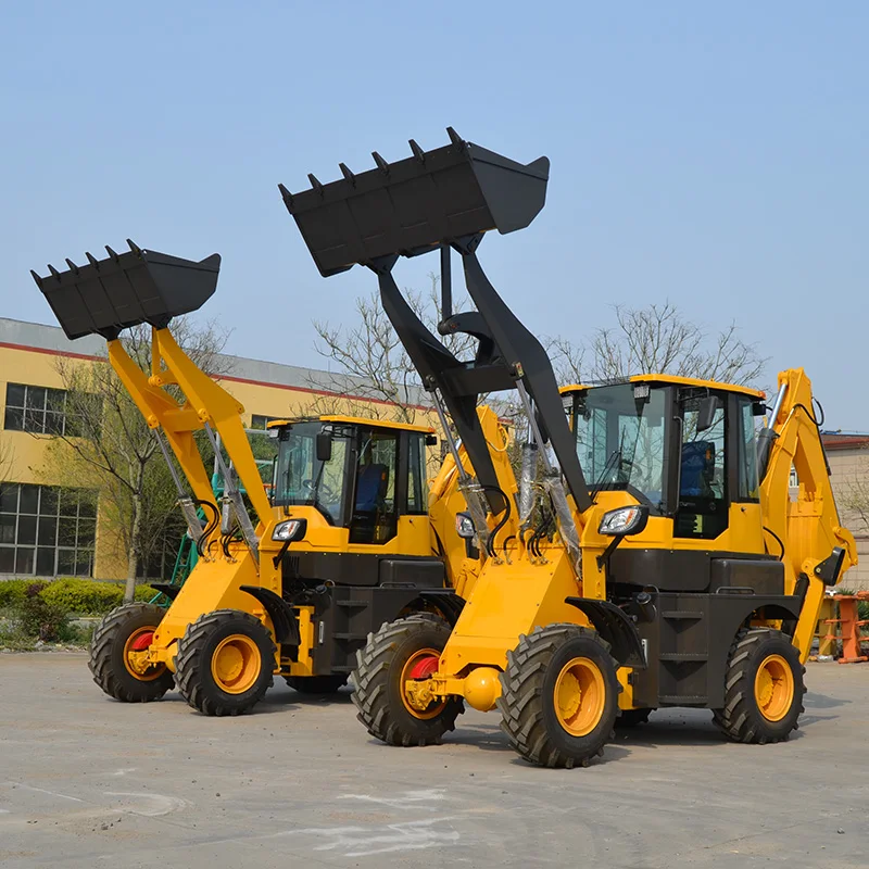 Backhoe Excavator Loader 4x4 Loader Backhoe Wheel Backhoe Loader ...