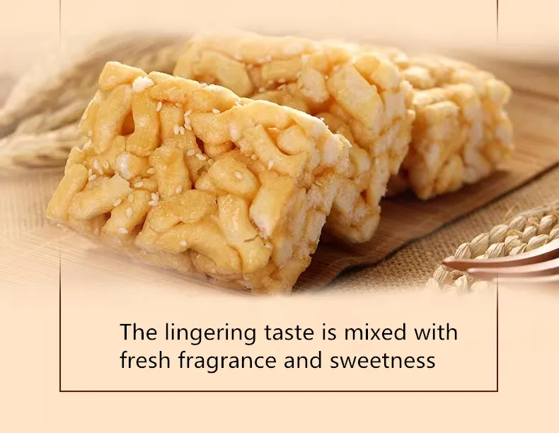 Chinese Sachima - Sweet Casual Snacks with Sesame Flavour